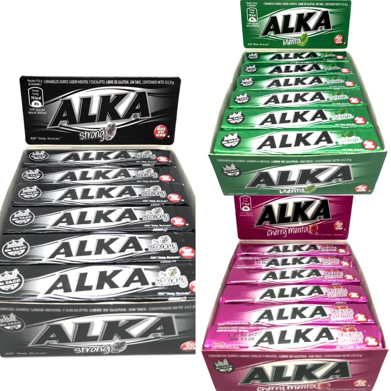 CARAMELO ALKA (caja x 12 blister )SIN TACC – El mayorista