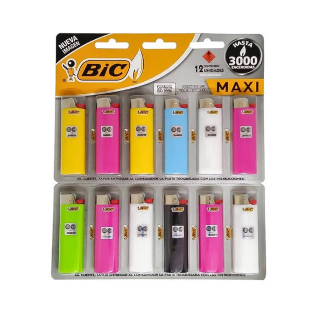 ENCENDEDOR- –BIC GRANDE — – El mayorista