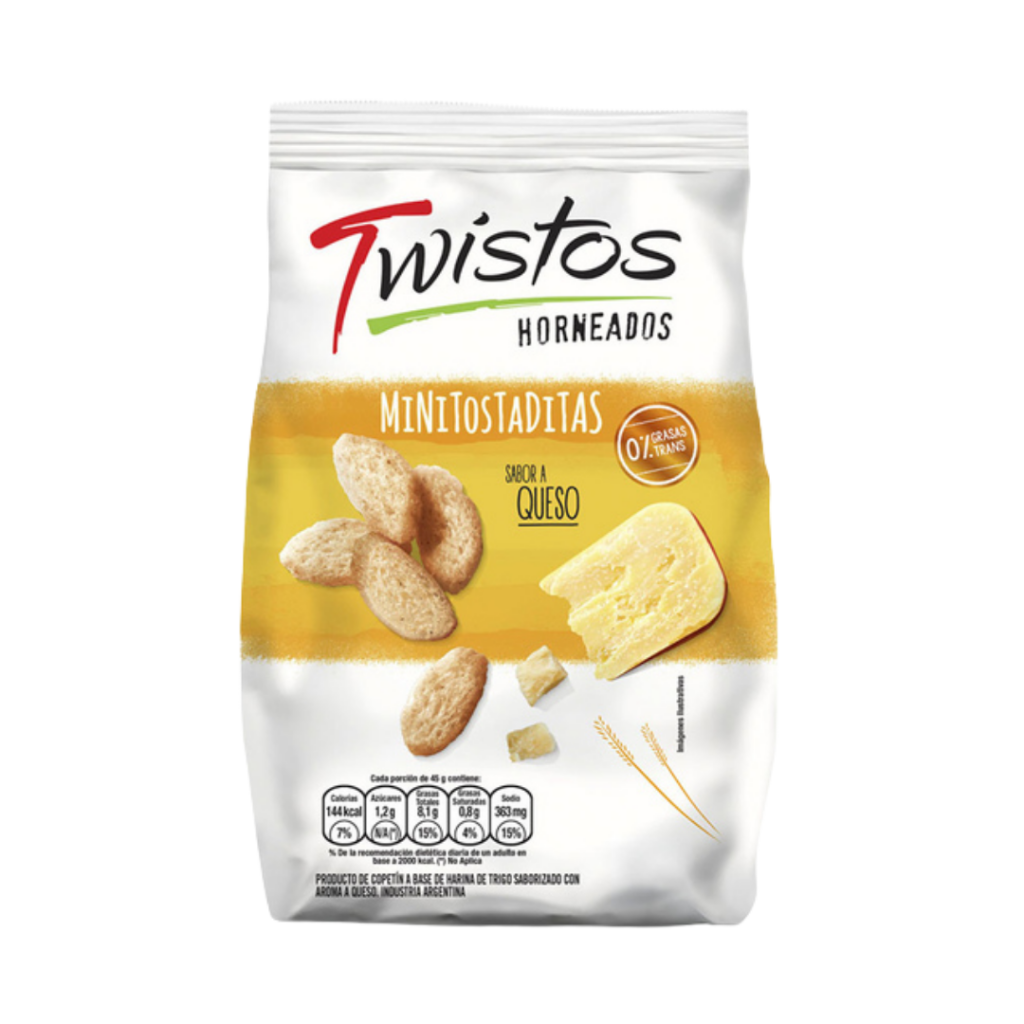 TWISTOS 4 QUESOS X 40 gr – El mayorista
