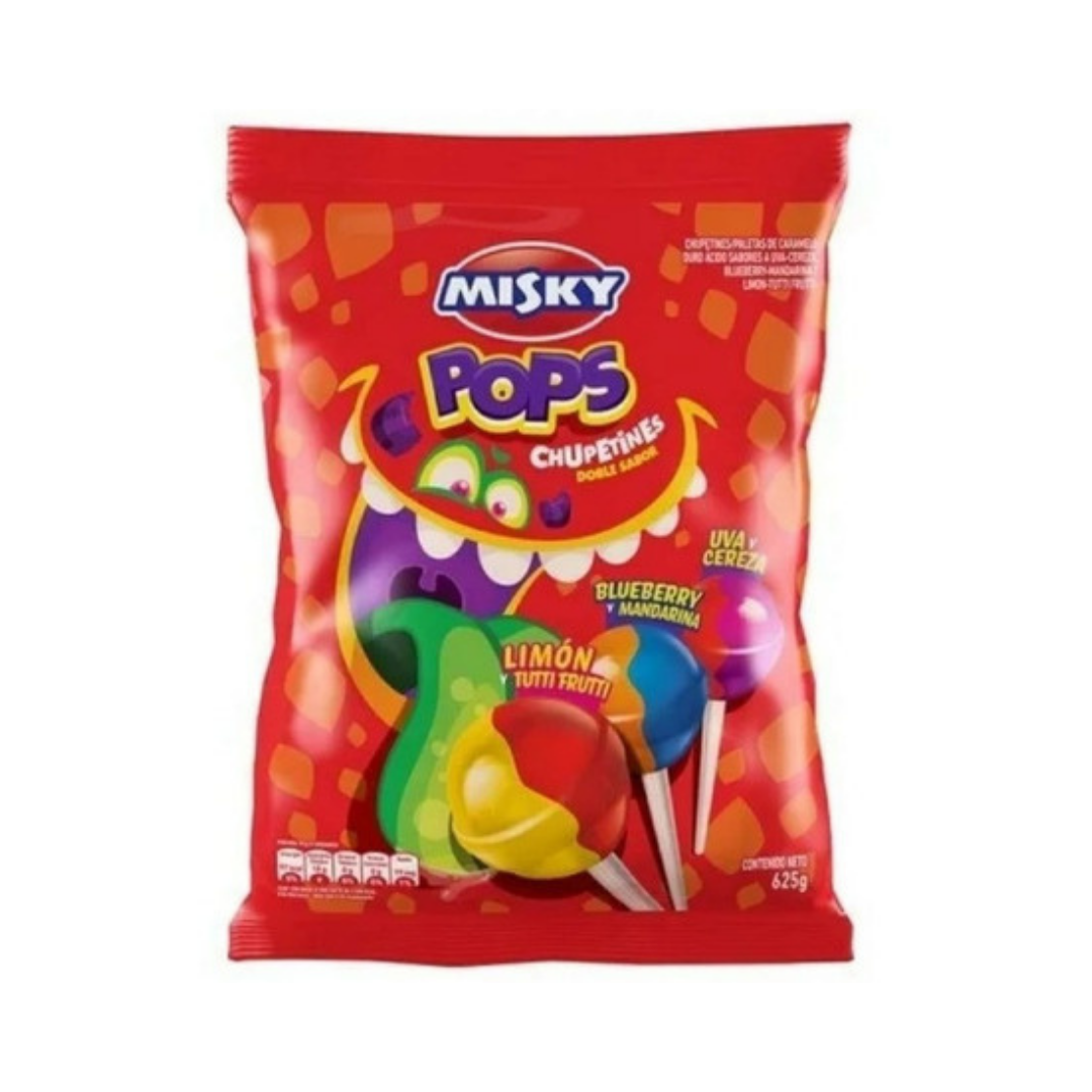 CHUPETIN POPS MISKY DOBLE SABOR X 50 UN – El mayorista