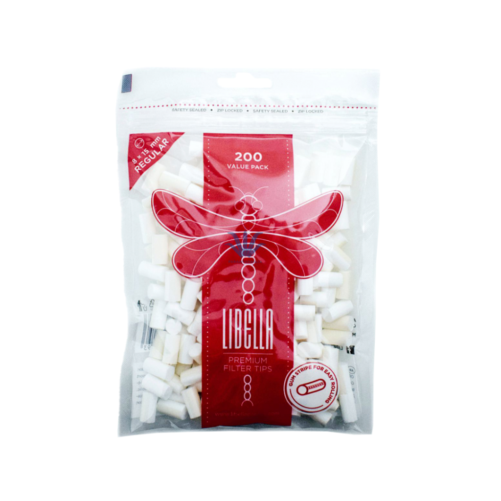 FILTROS LIBELLA REGULAR x 200 un(rojo) – El mayorista