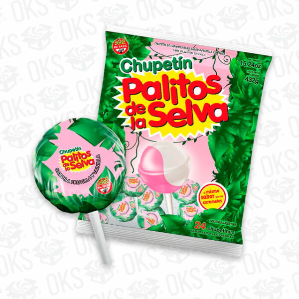 CHUPETIN PALITO DE LA SELVA X 24 un – El mayorista