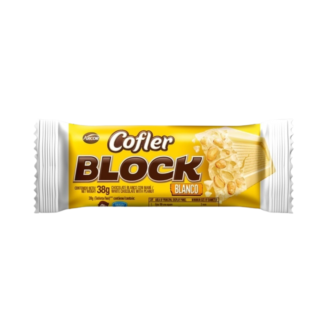 COFLER BLOCK BLANCO x 38 g – El mayorista