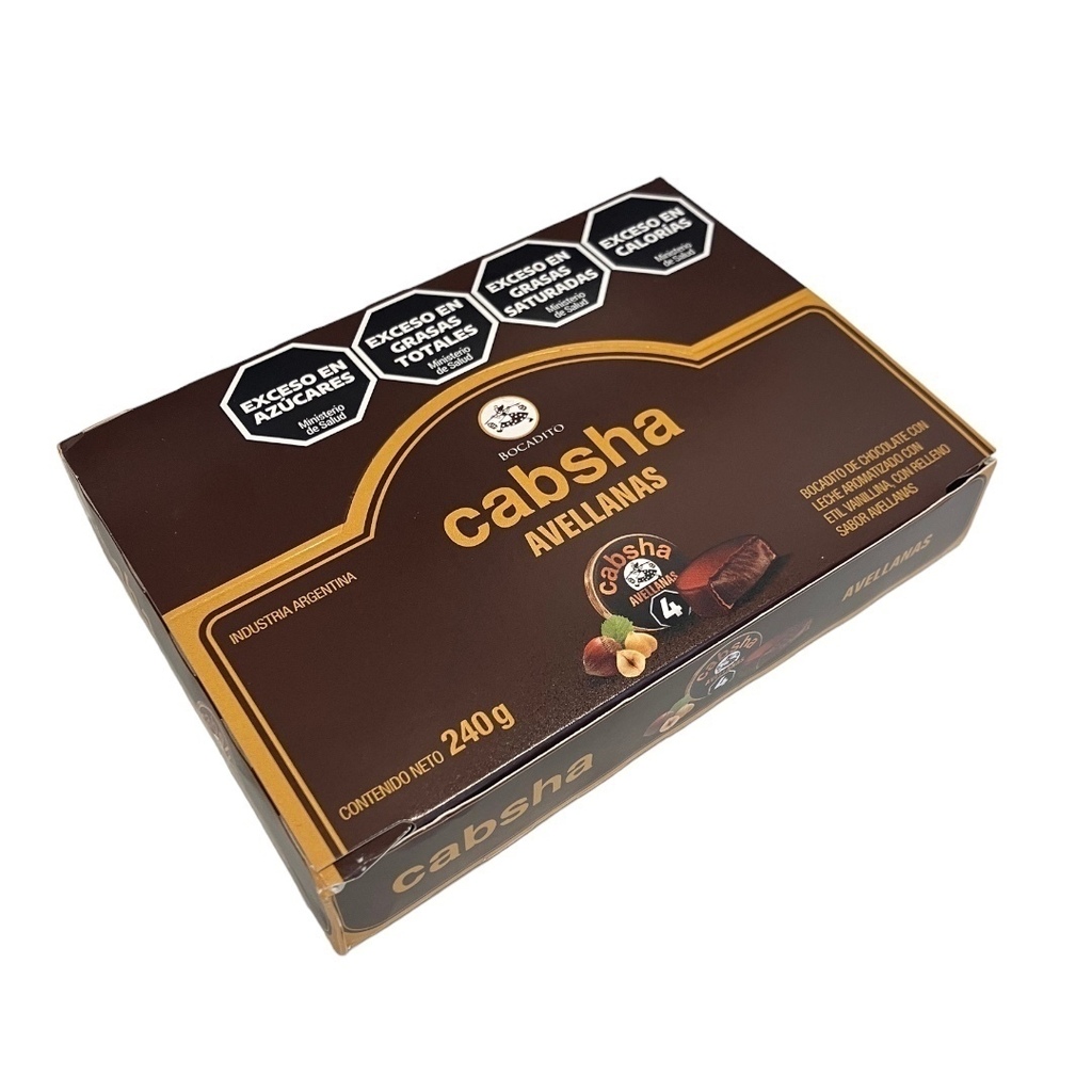 BOCADITOS CABSHA AVELLANAS CAJA X 24 UN – El mayorista