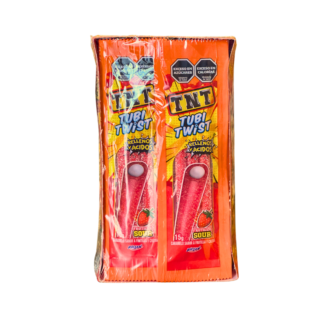 TNT TUBI TWIST FRUTI rellenos acidos (CAJA X 12) – El mayorista